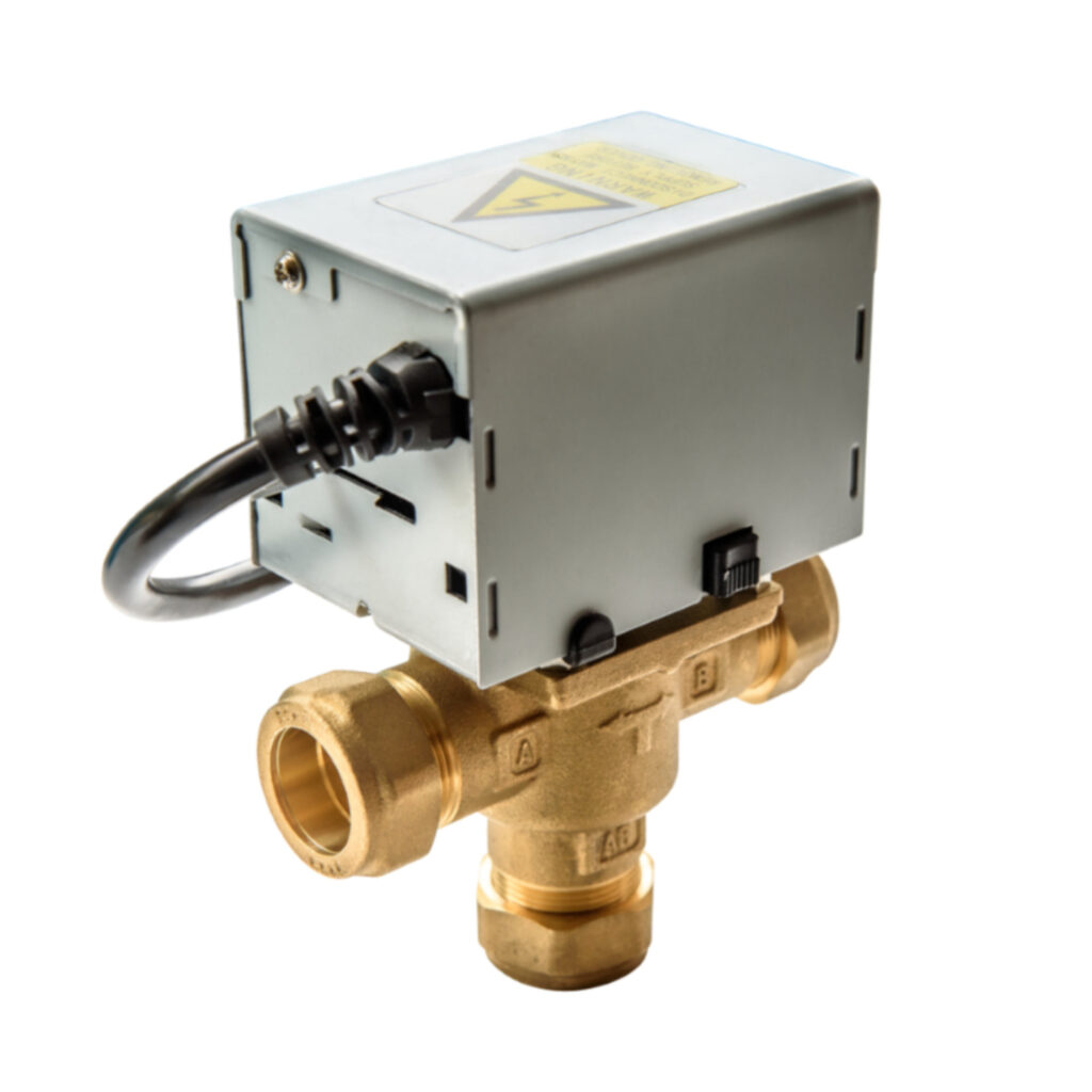 22mm 3 way motorised valve | The Underfloor Heating Expert